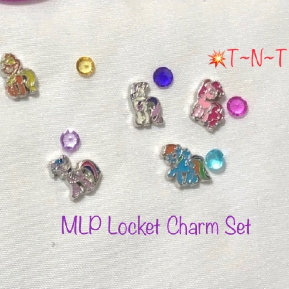 Jewelry | My Little Pony Locket Charms Set | Poshmark